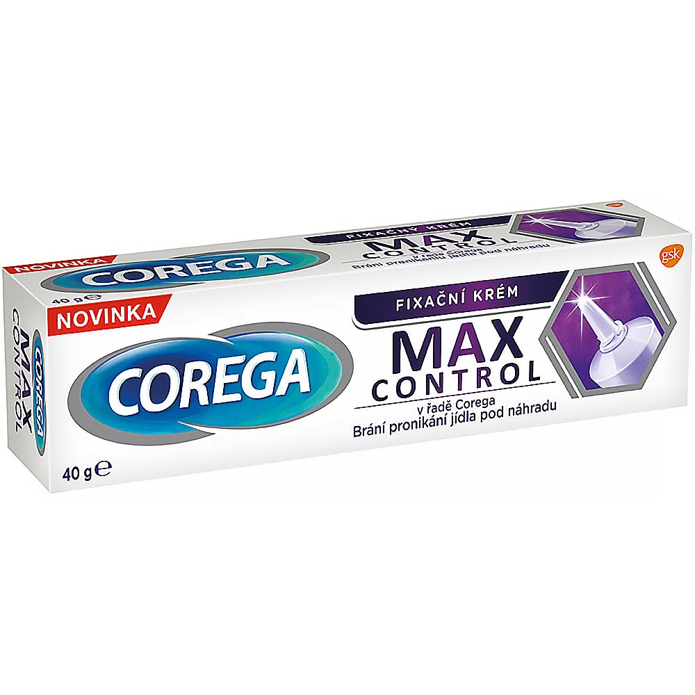 Corega Max Control fixační krém 40 g :: Zuby.cz